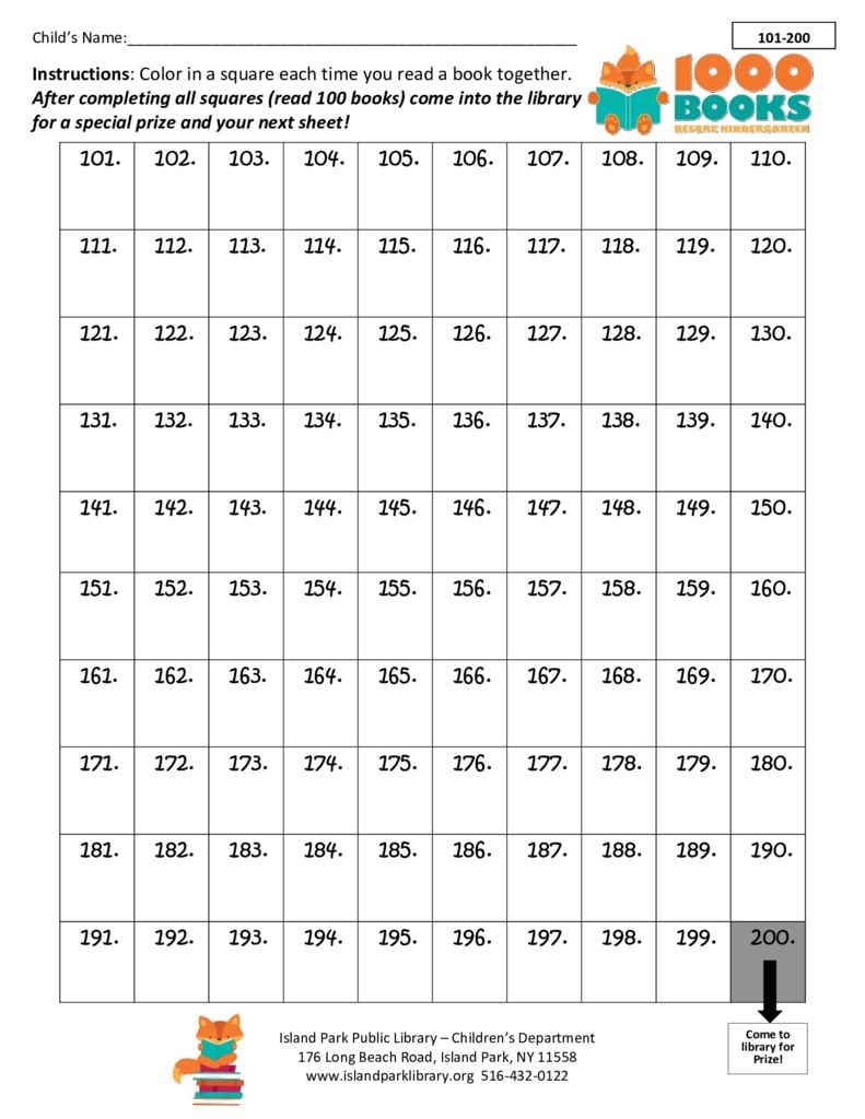 1000 book number 101-200